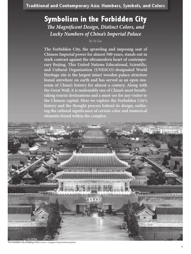 Symbolism in The Forbidden City The Magnificent Design Distinct Colors ...