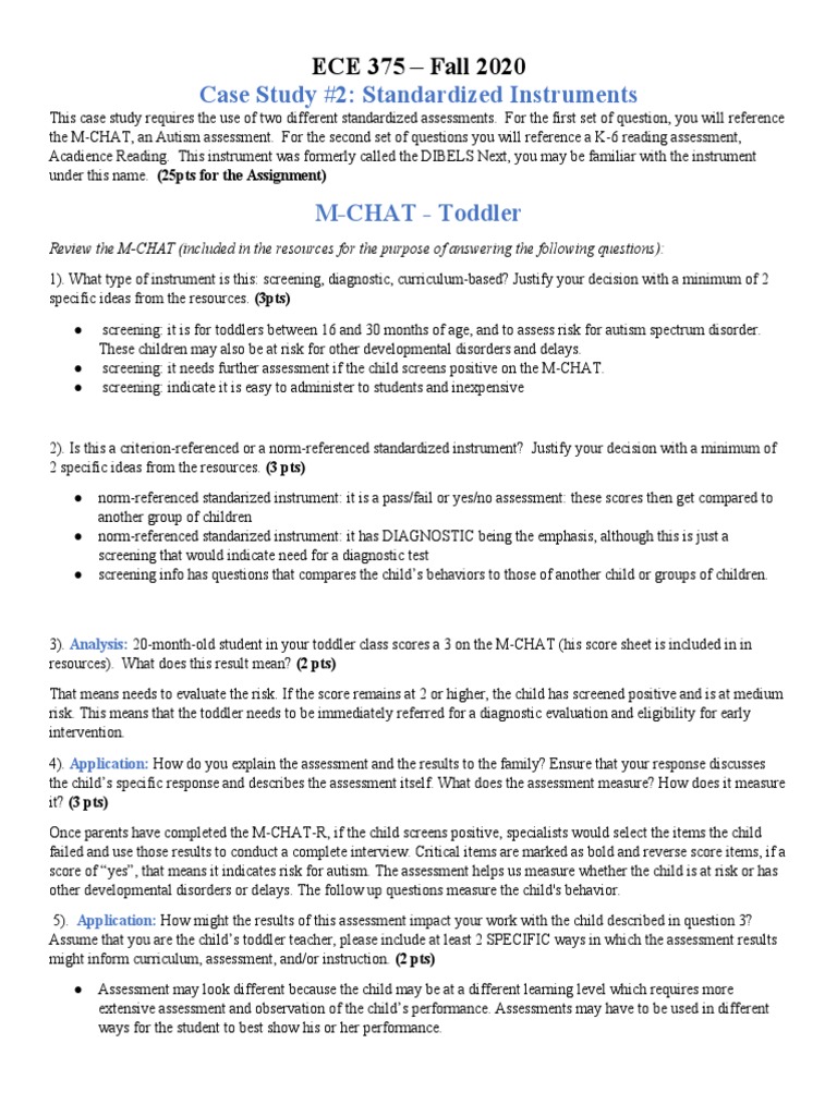Ece 375 202 Case Study Assignment Part 2 2 | PDF | Educational ...