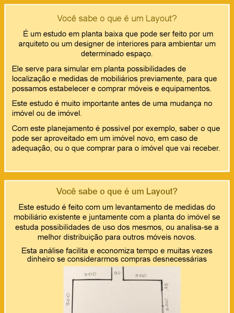 Como Fazer Um Layout | PDF