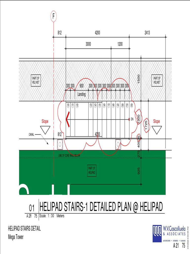 Helipad Dimensions and Details Plan | PDF