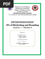 Lesson Plan in Marketing Mix | PDF | Sales | Marketing