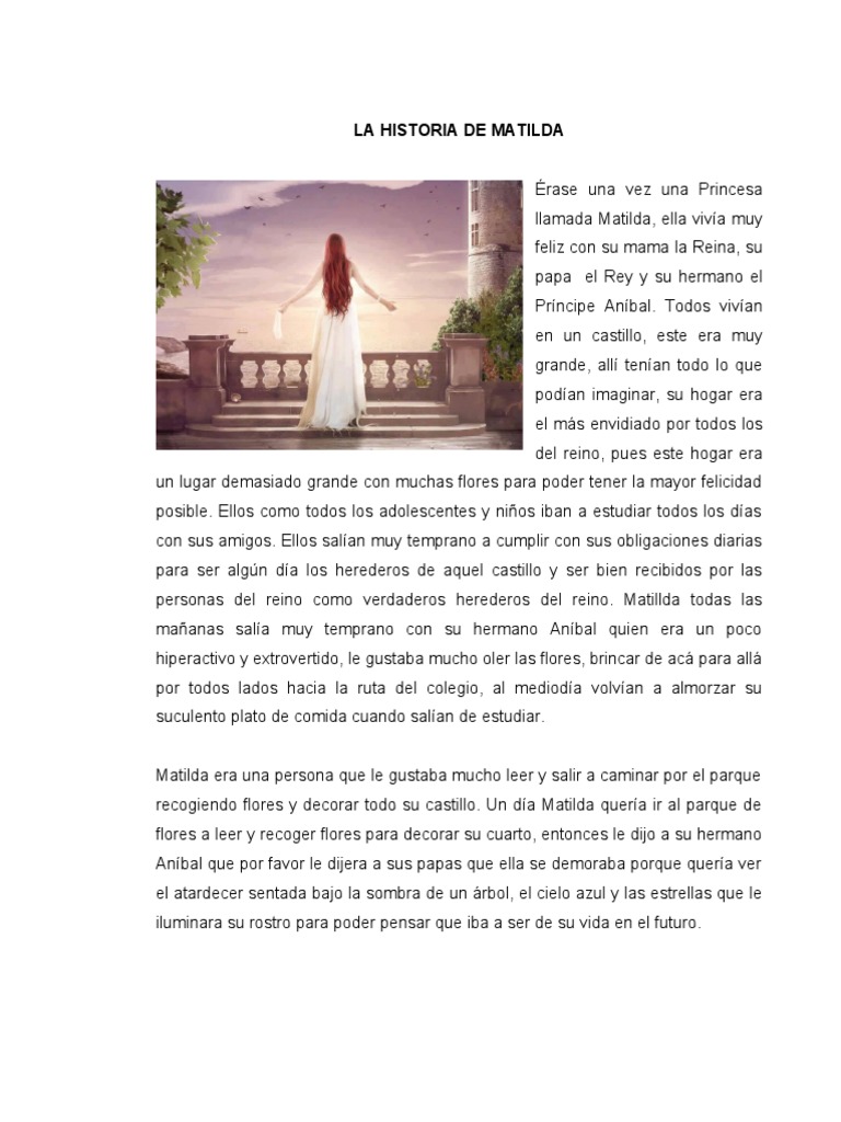 La Historia de Matilda | PDF | Cuentos | Trama (narrativa)