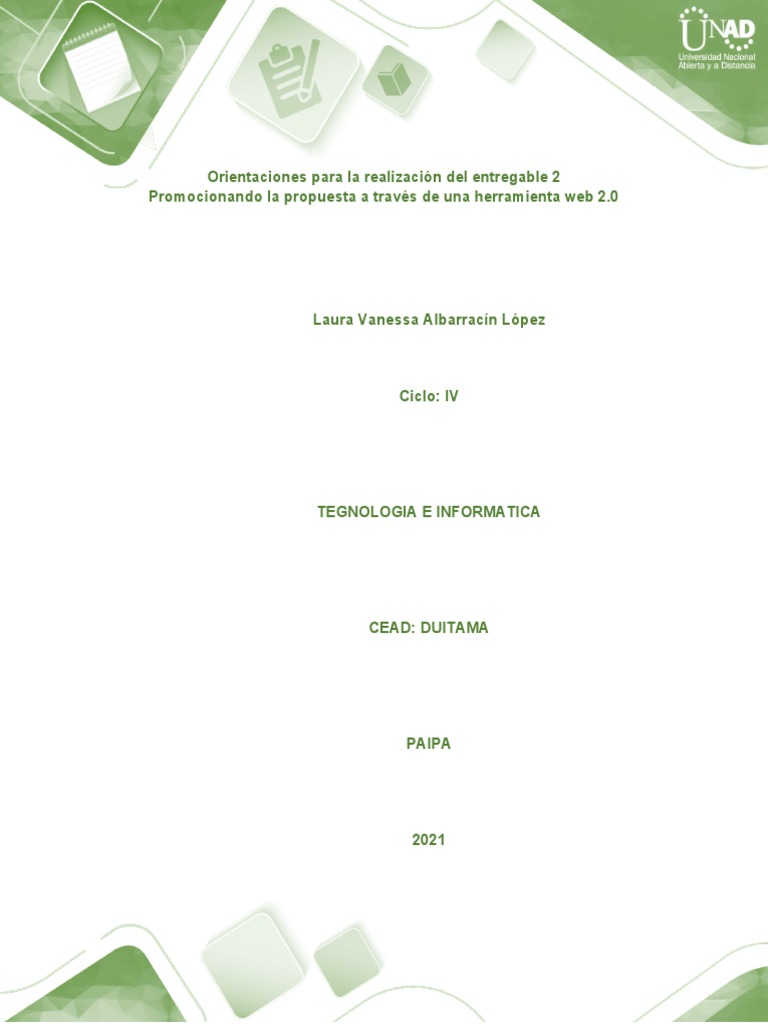 Entregable - 2 Informatica - Ciclo - VI - 993 | PDF | web 2.0 | Red mundial