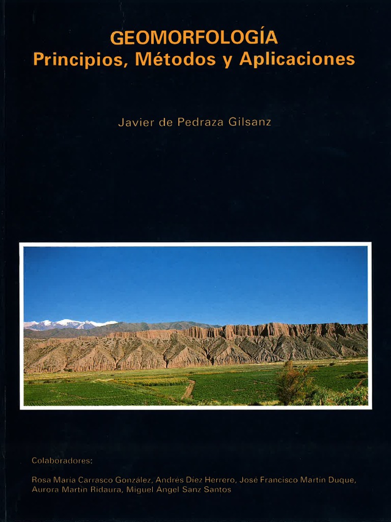 Pedraza Etal Geomorfo | PDF
