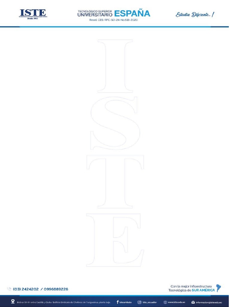 Formato Hoja Iste | PDF