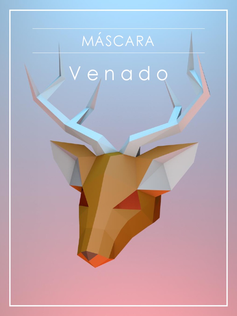Máscara Venado | PDF