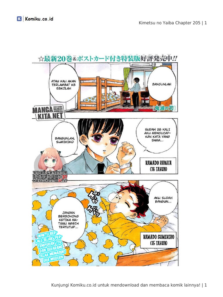 Komiku - Co.id Kimetsu No Yaiba Chapter 205 | PDF