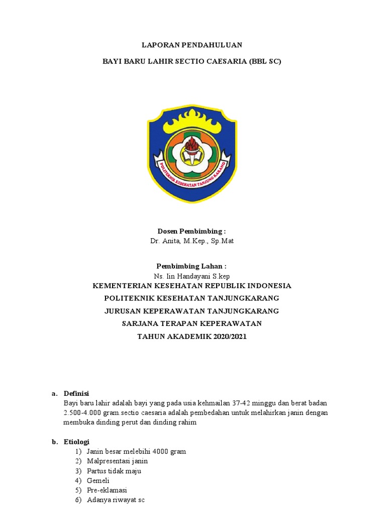 LP Perina BBL SC | PDF