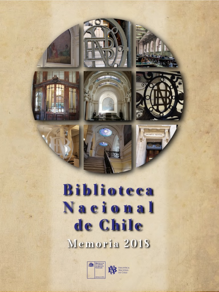 Memoria Biblioteca Nac Chile | PDF | Bibliotecas | Catalogación