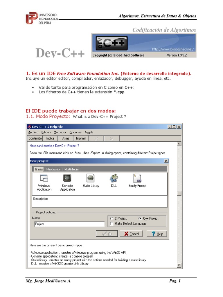 Addenda Ide Dev C++ y Programas CPP | Descargar gratis PDF | C ++ | Informática