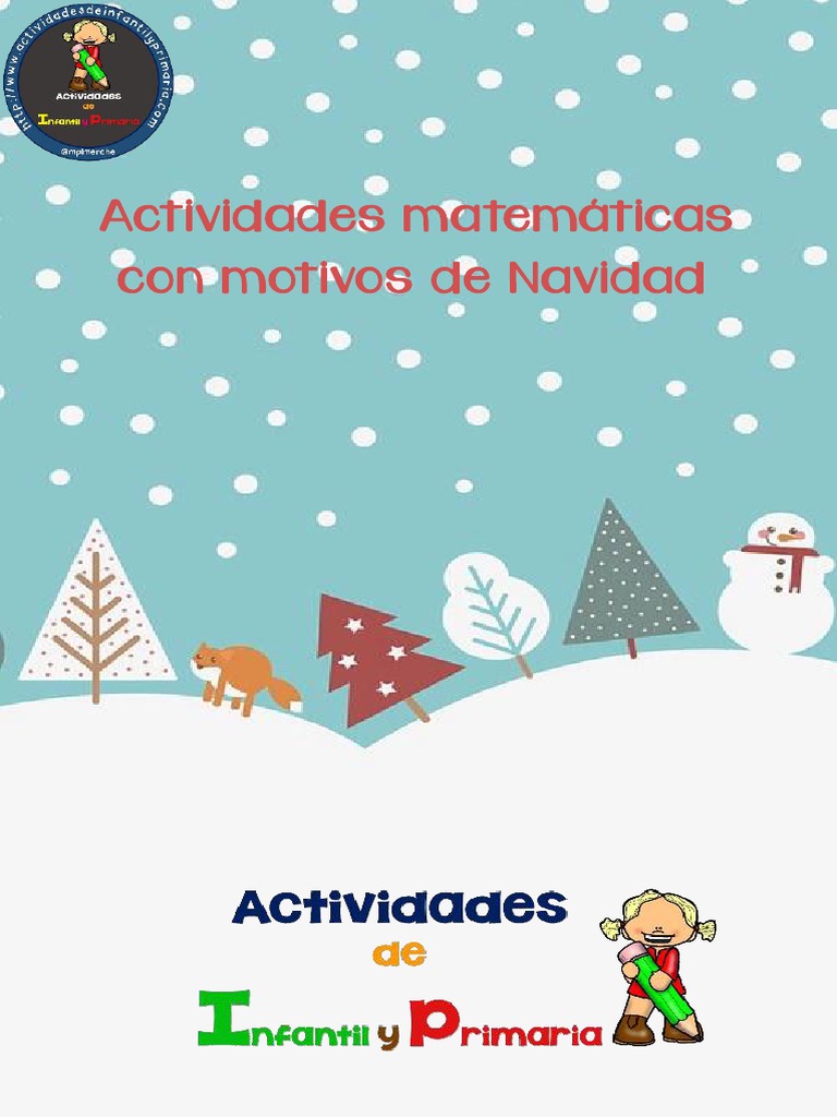 Actividades matemáticas navideñas | PDF | Métodos y materiales de enseñanza