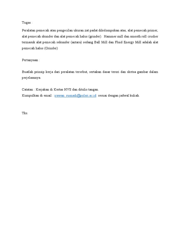 Tugas Grinding | PDF