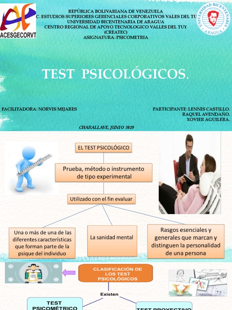 Test Psicologico | PDF