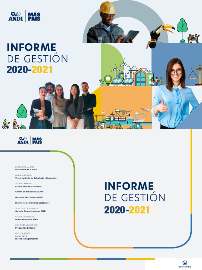 INFORME ANDI 2020-2021 FINAL - Compressed | PDF | Iniciativa empresarial | Colombia