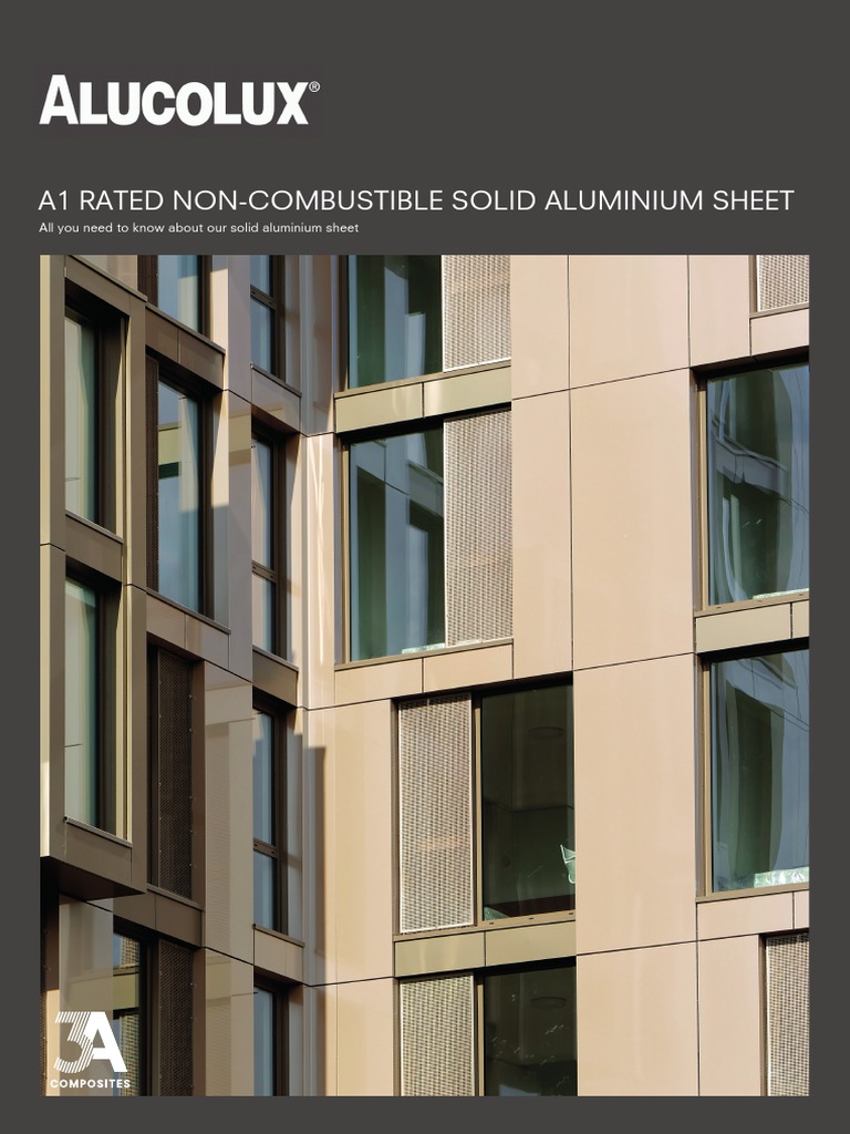 ALUCOLUX Brochure EN | PDF | Metals | Sheet Metal