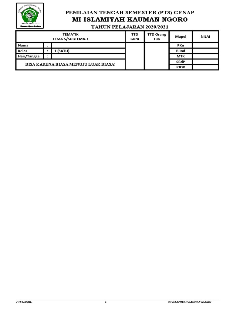 KOP Pts Fix | PDF