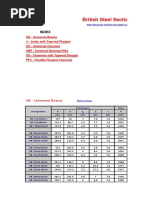 Equivalent British Section Tables A PDF | PDF