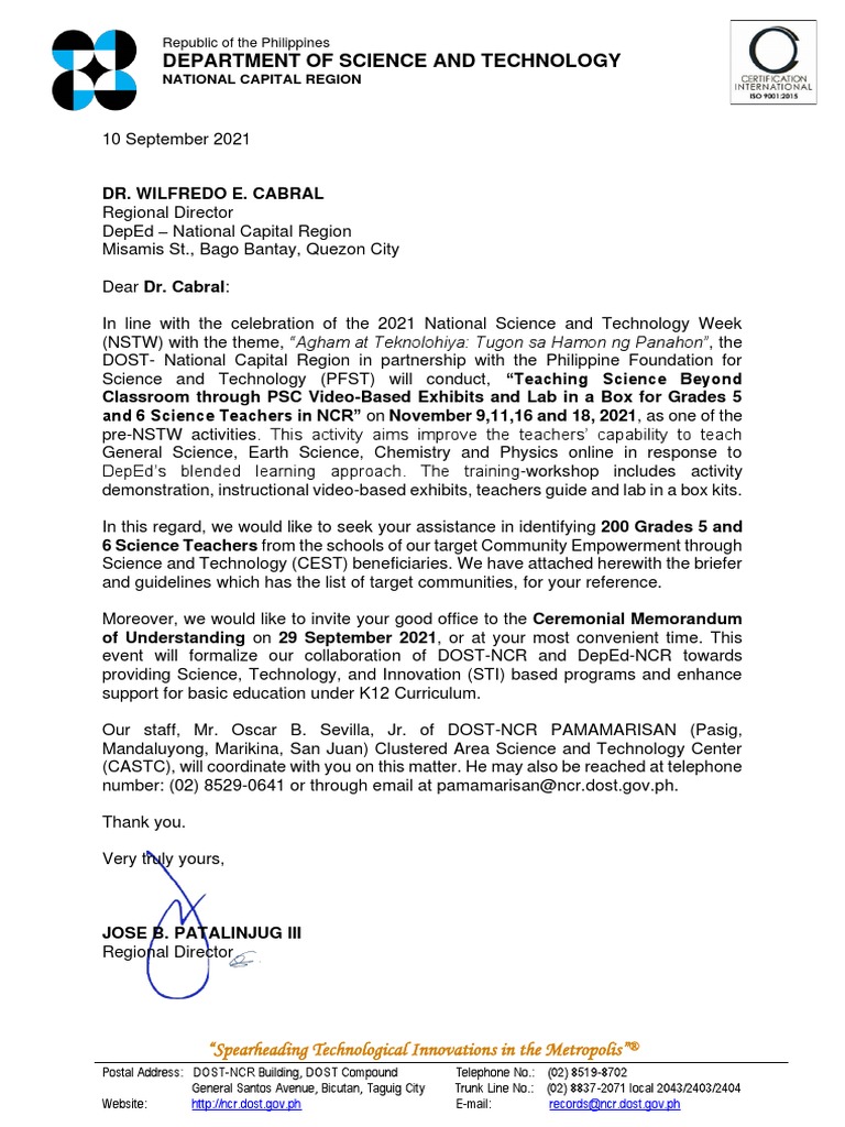 DepEd Invitation Lab in A Box | Download Free PDF | Metro Manila | Teaching