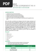 Mixed Indicator | PDF | Titration | Chemistry