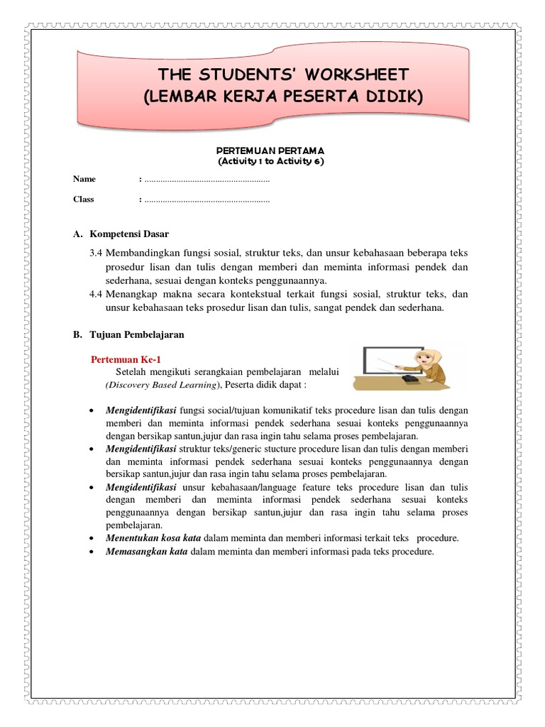 LKPD Procedure Text | PDF