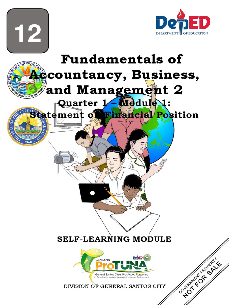 Fabm2 Module 1 SLM | PDF | Debits And Credits | Balance Sheet