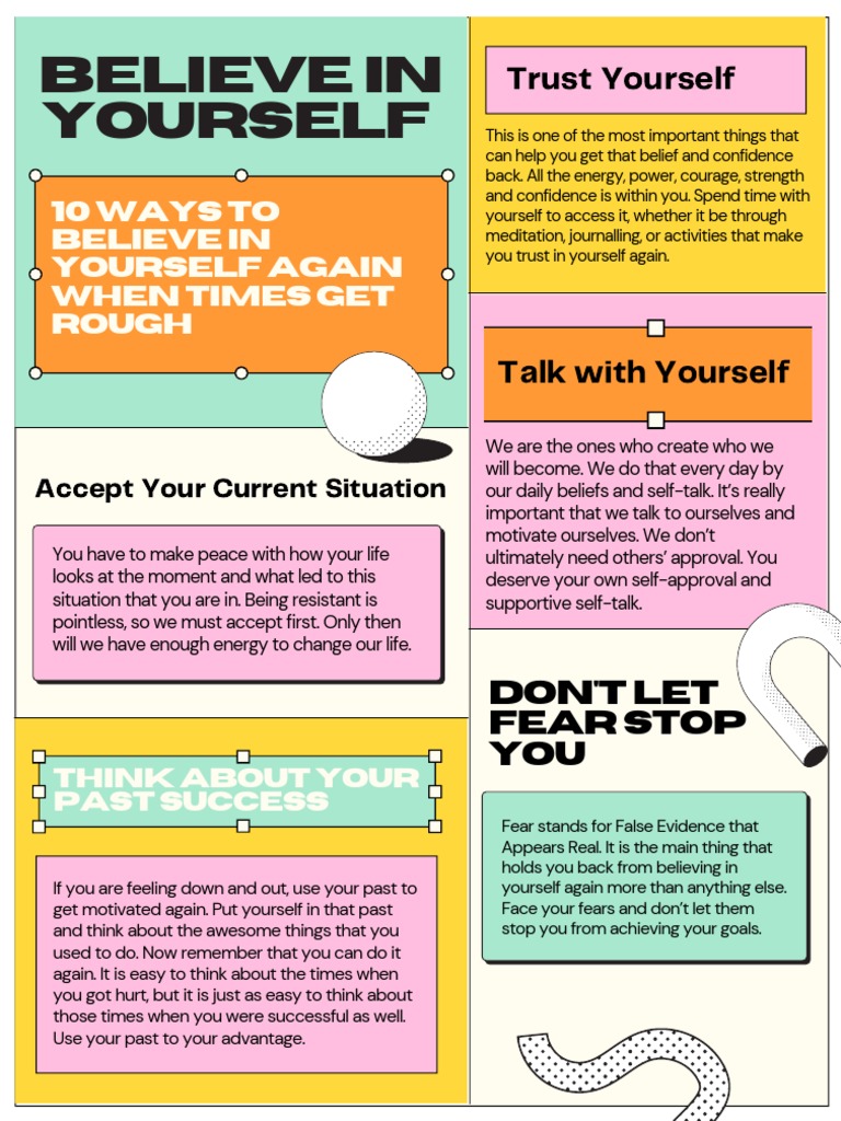 10 Ways to Boost Self-Belief | PDF | Psychological Concepts | Psychology