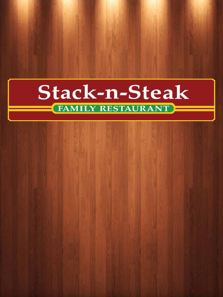 Stack N Steak - 2021 | PDF | Hamburgers | Salad