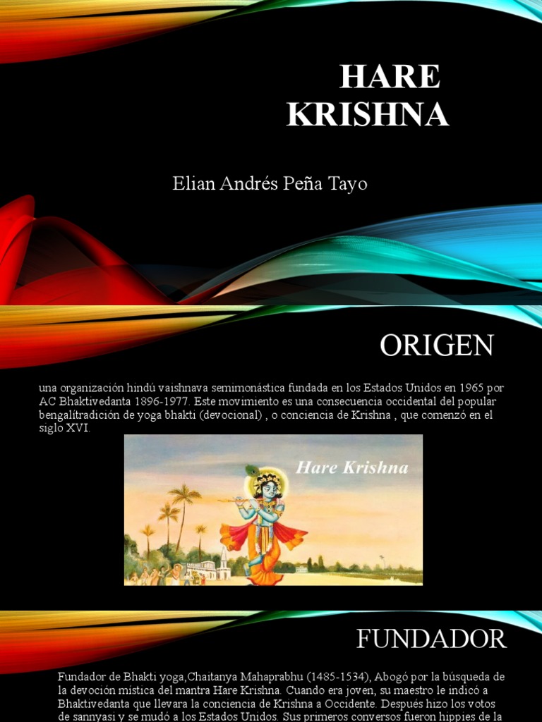Hare Krishna | PDF | Krishna | Hinduismo