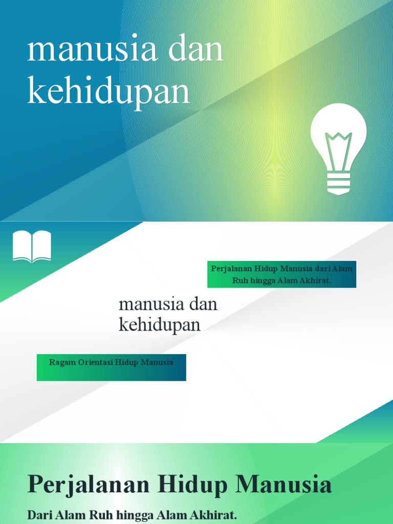 Manusia Dan Kehidupan Roadmap | PDF