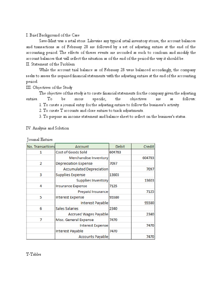 Case Study 2 - Accounting | Download Free PDF | Inventory | Revenue