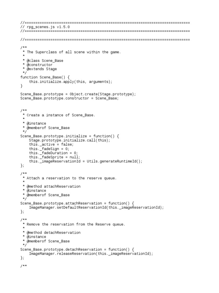 RPG Scene | PDF | Software Development | Computer Science
