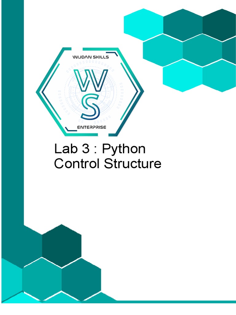 Lab 3: Python Control Structure | PDF