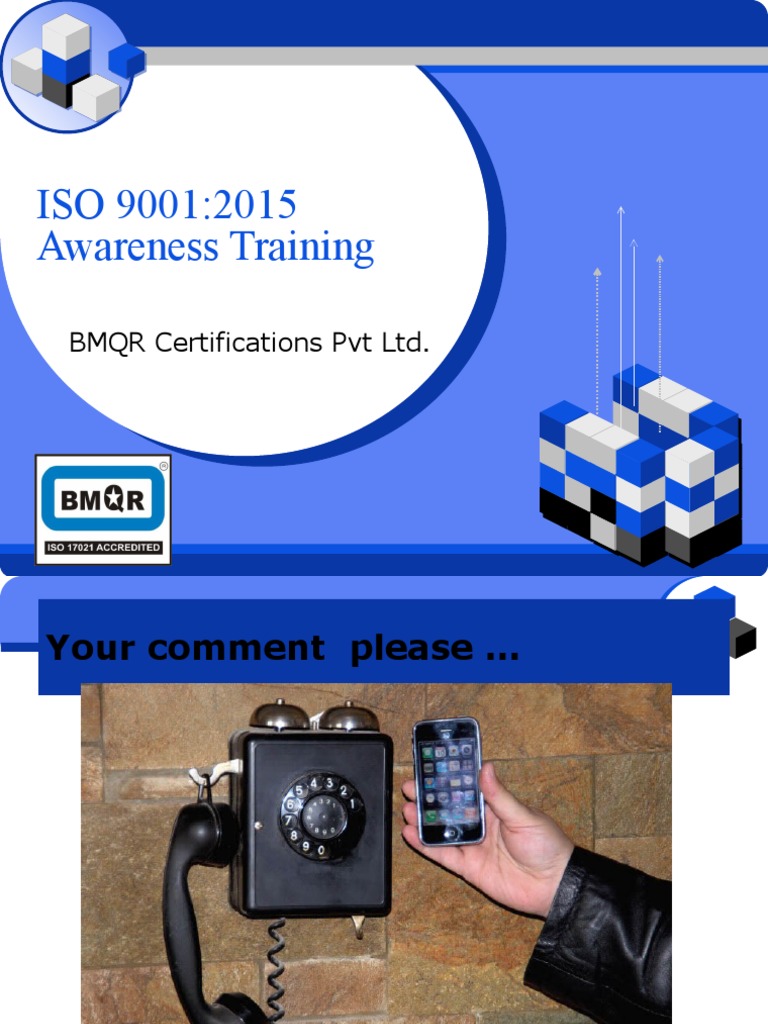 ISO 9001-2015 Awareness | PDF | Iso 9000 | Quality Management System
