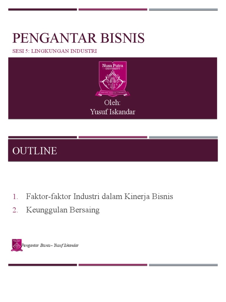 Lingkungan Industri | PDF