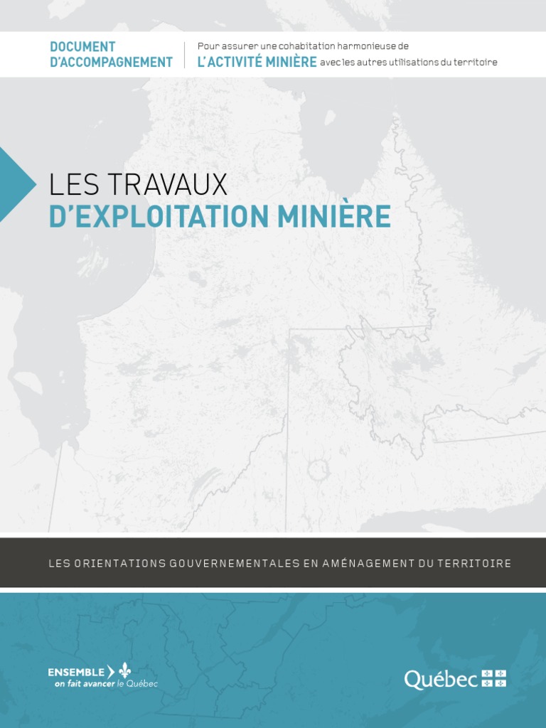 Travaux Exploitation Miniere | PDF | Exploitation minière ...