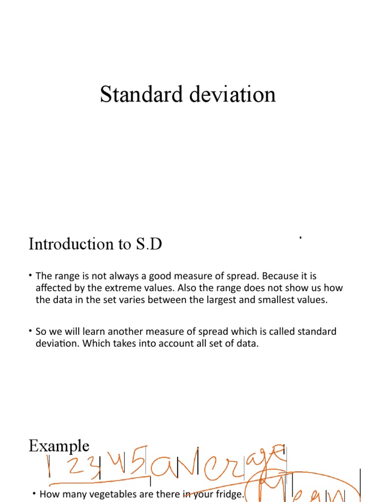 Understanding Standard Deviation | PDF