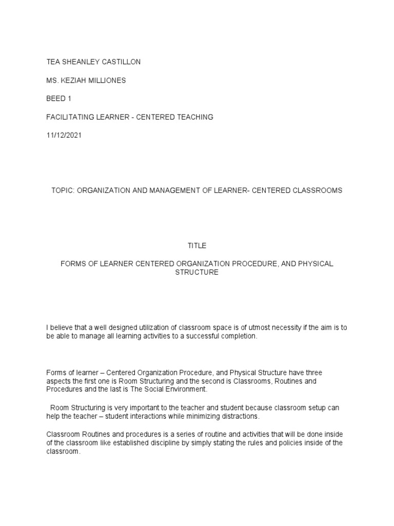 Module 3 Ed3 | PDF | Classroom | Teachers