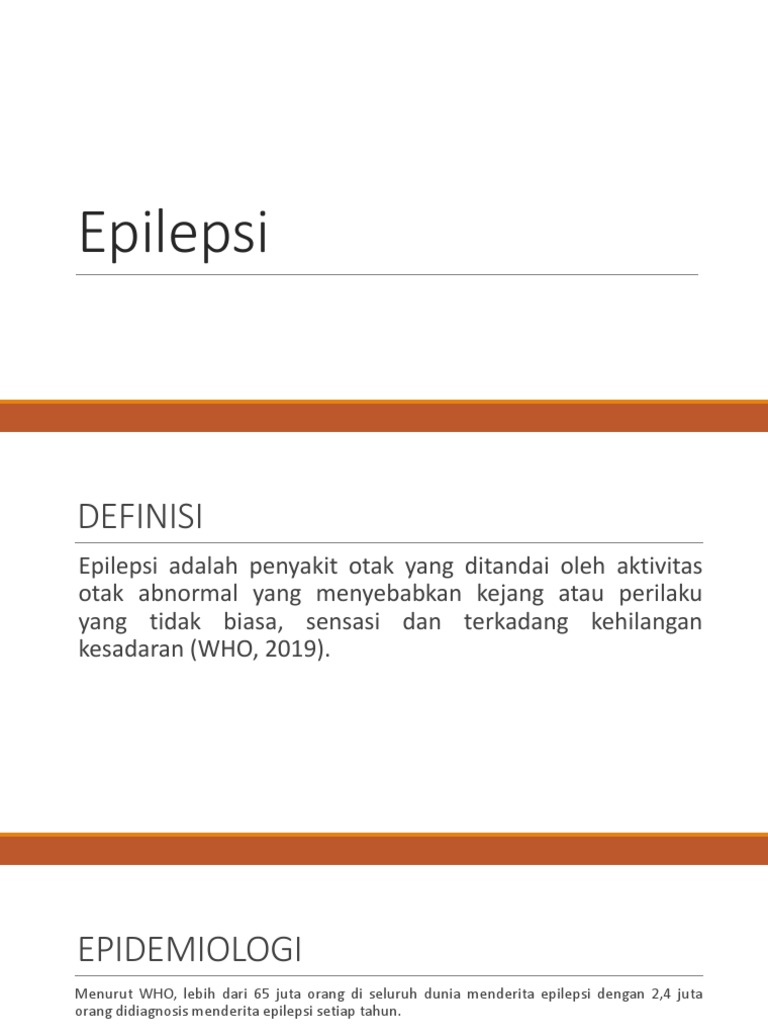 Farmakoterapi Epilepsi 2020 | PDF