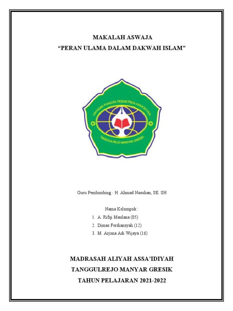Makalah Aswaja | PDF