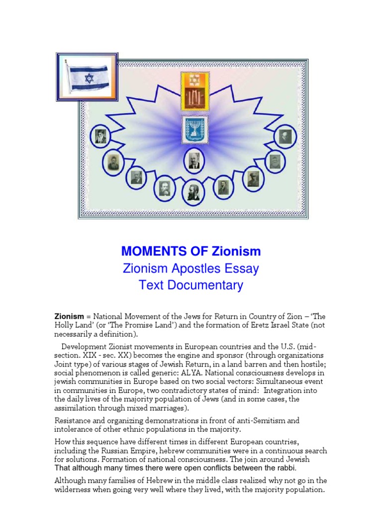 Moments of Zionism | Zionism | Mandatory Palestine