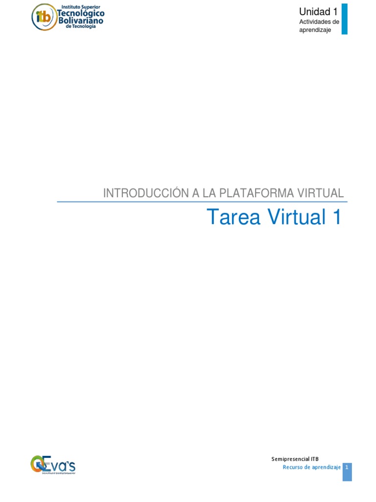 Tarea Virtual 1 | PDF