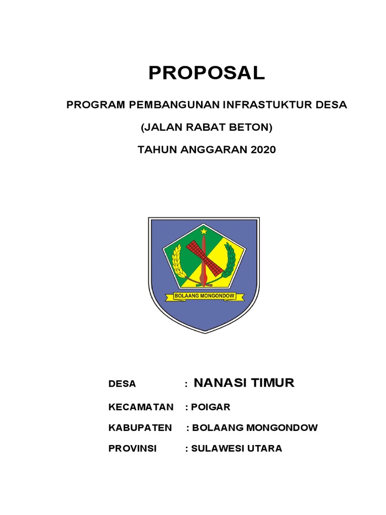 Proposal Rabat Beton | PDF