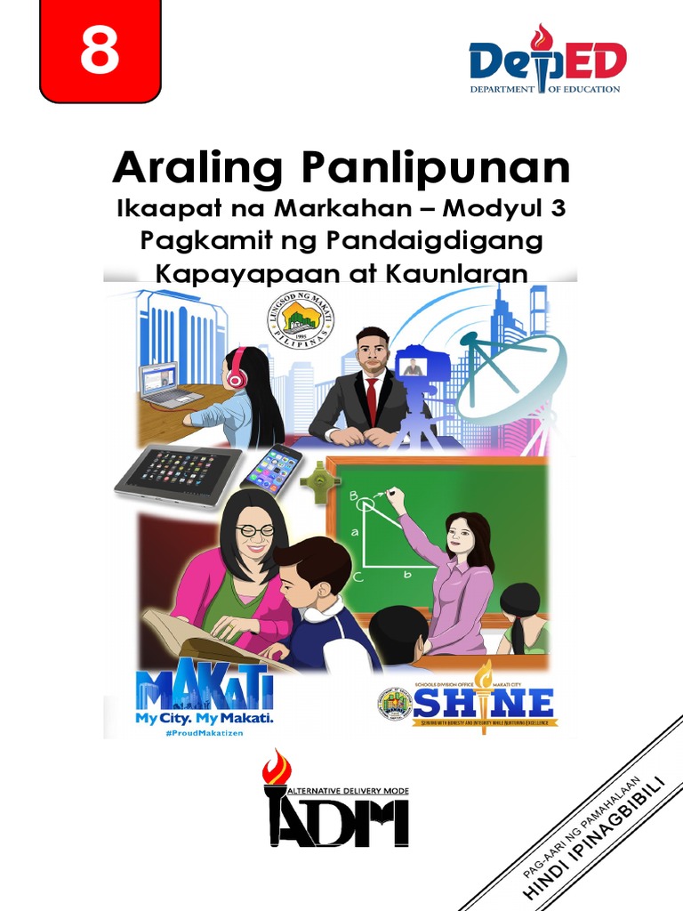 Ap8 - q4 - Week3 - Pagkamitngpandaigdigangkapayapaanatkaunlaran - v1.2 FOR PRINTING | PDF