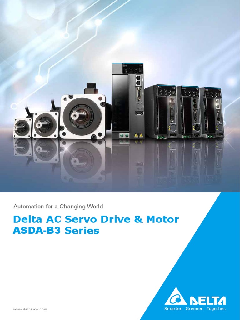 Delta ASDA-B3 Servo Drive Overview | PDF | Electric Motor | Physical ...