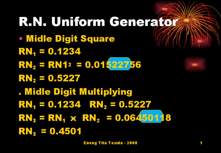 5 Random Number | PDF