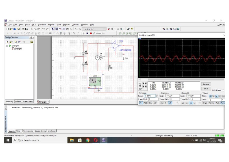 Pembangunan Litar Multisim | PDF