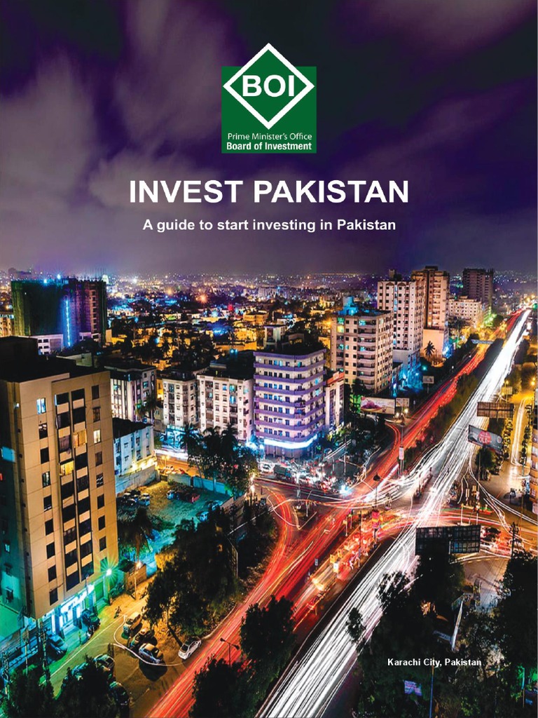 Investment Guide BOI | PDF | Taxes | Pakistan