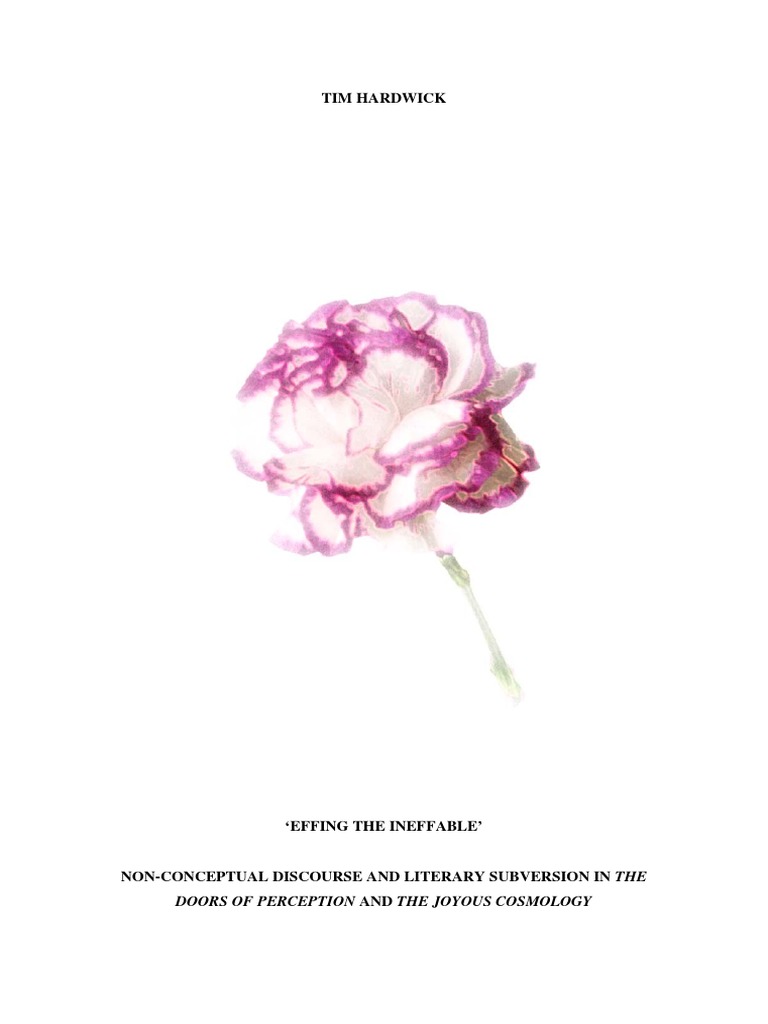 Effing The Ineffable - Tim Hardwick | PDF | Mysticism | Epistemology