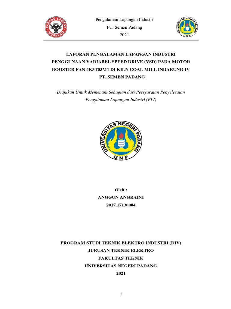 Laporan Pli PT Semen | PDF