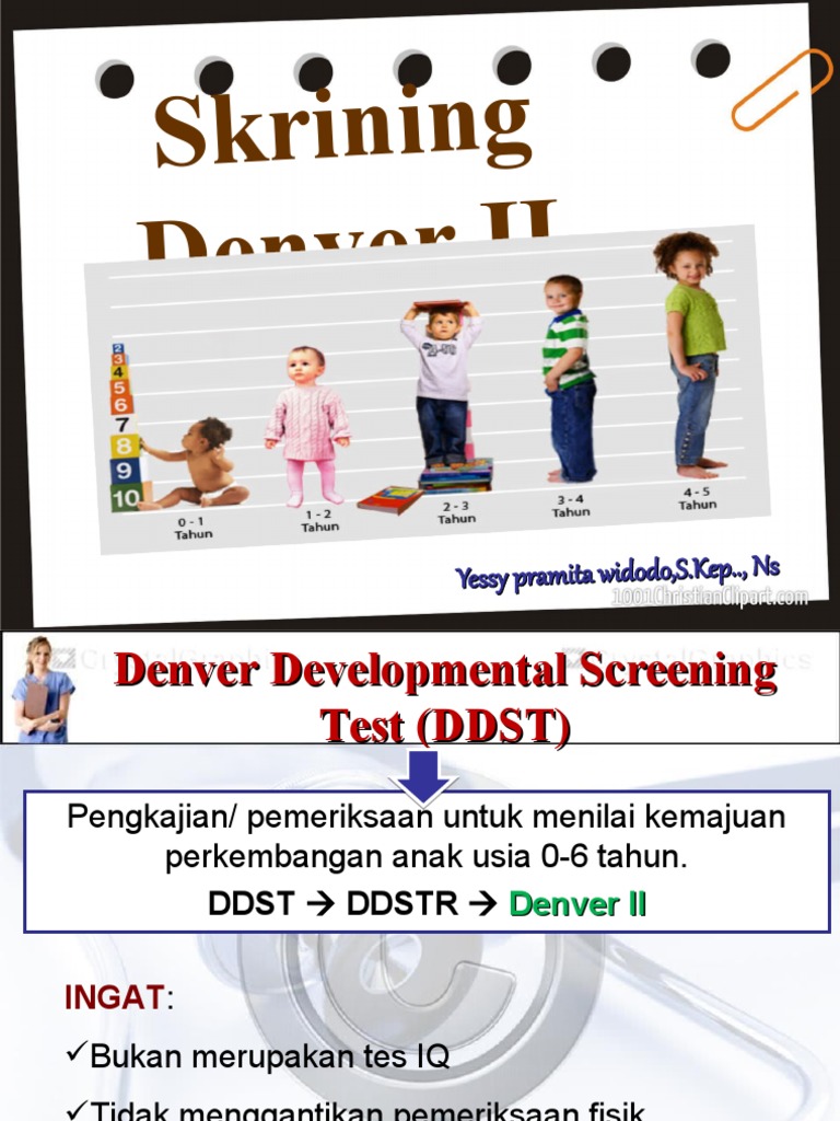 Skrining Perkembangan Anak Denver II | PDF | Kesehatan Holistik